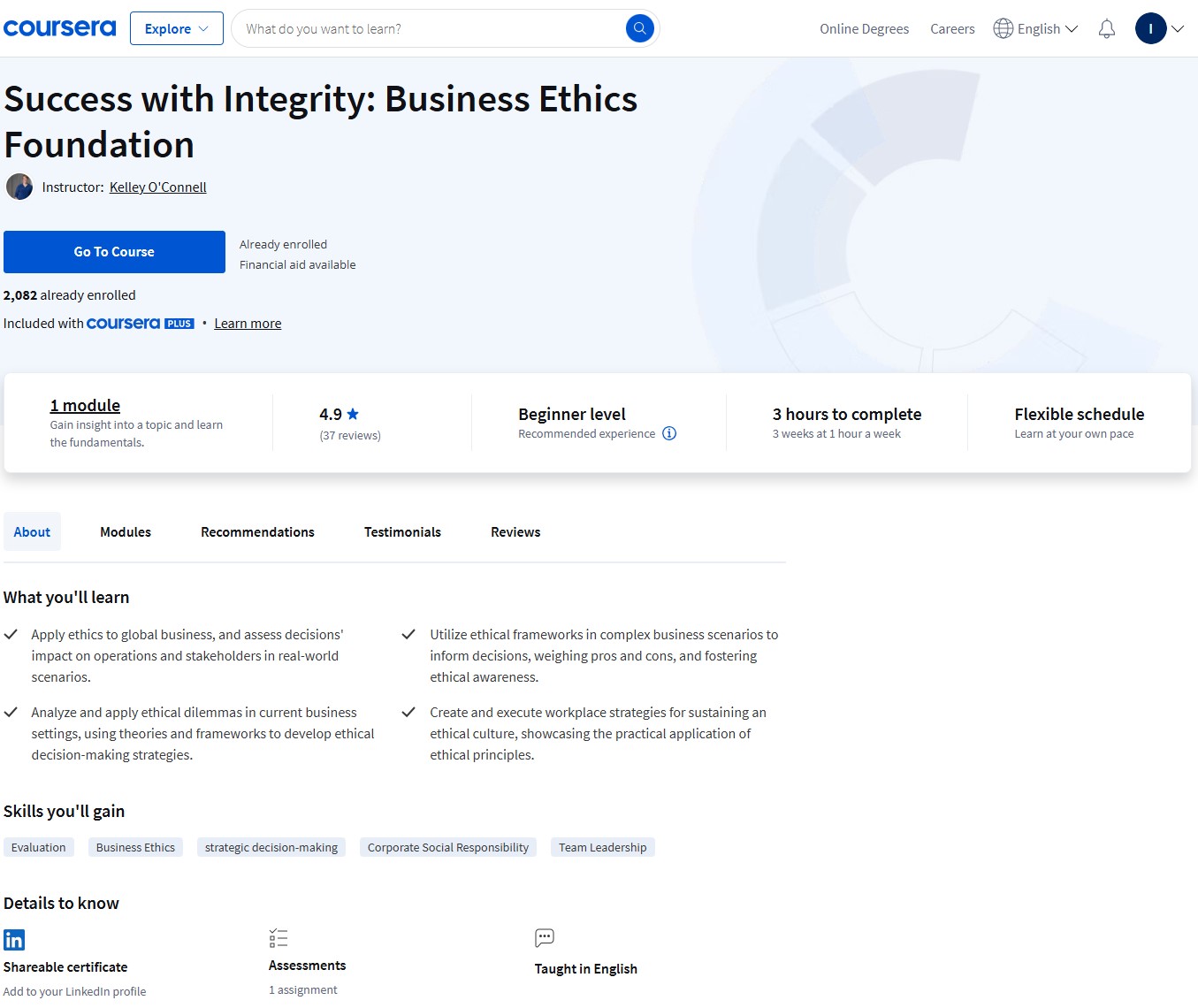 Register for a Course